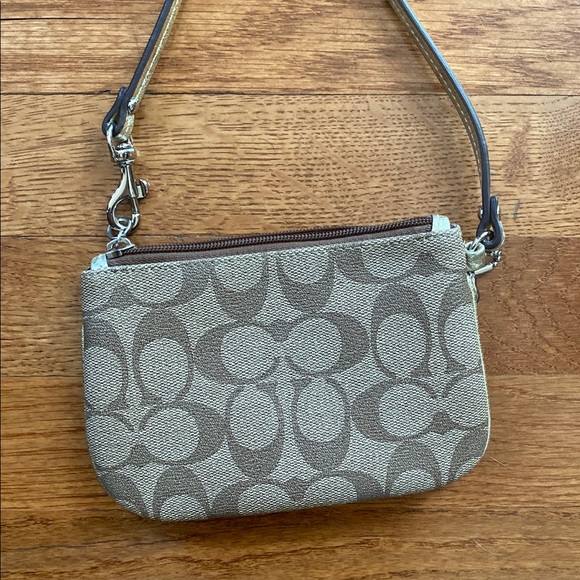 Coach | Bags | Coach Heritage Star Signature Keychain Wristlet | Poshmark